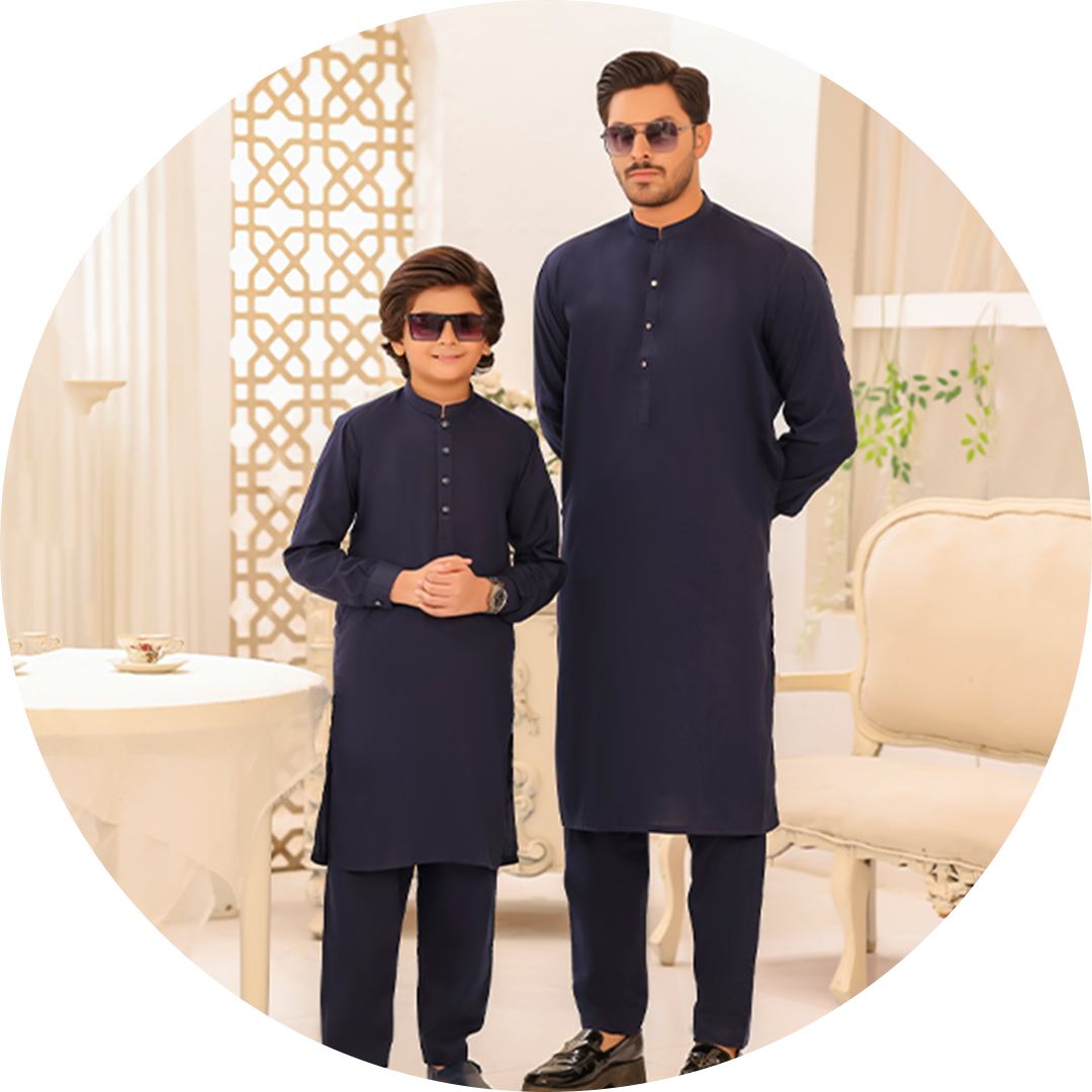Father & Son – Saleem Fabric Pakistan